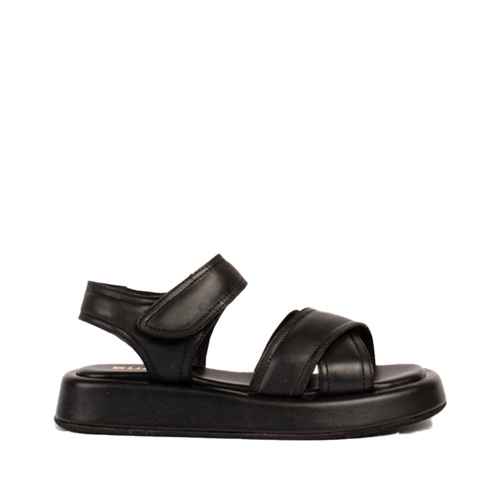 Bukela Pearl Black Chunky Sandals